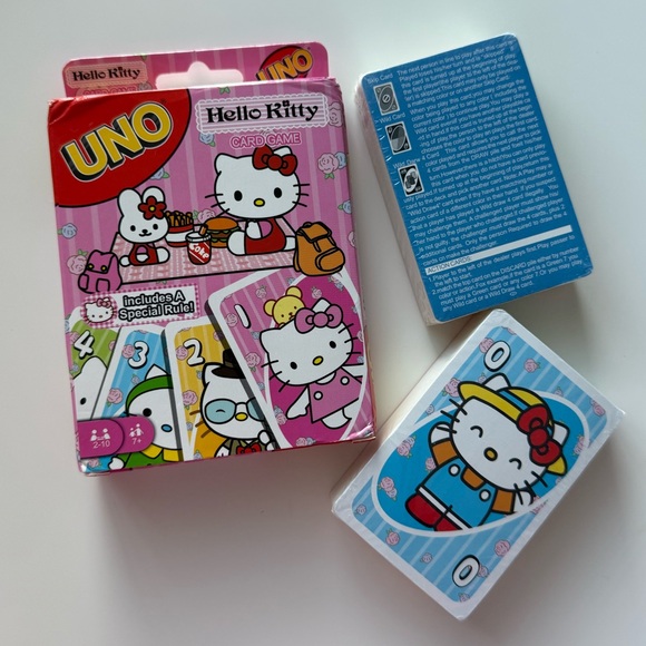 unbranded | Games | New Uno Hello Kitty Card Game Sealedperfect Gift ...